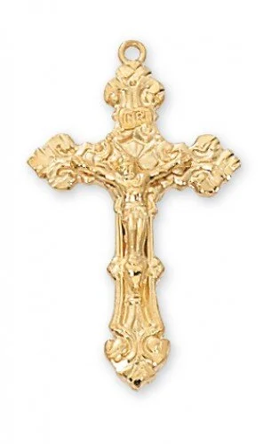 18k gold crucifix necklace store